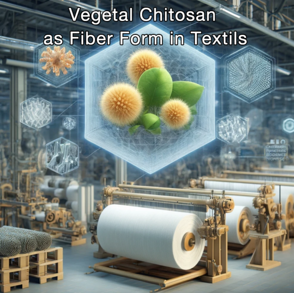 vegetal chitosan for textiles