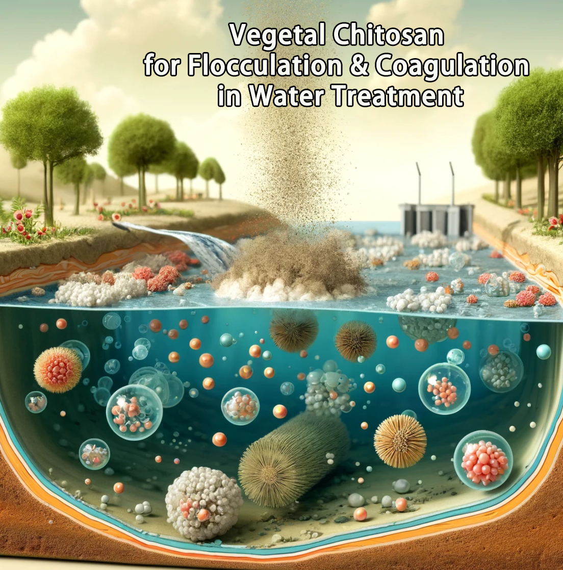 vegetal chitosan for water treatment