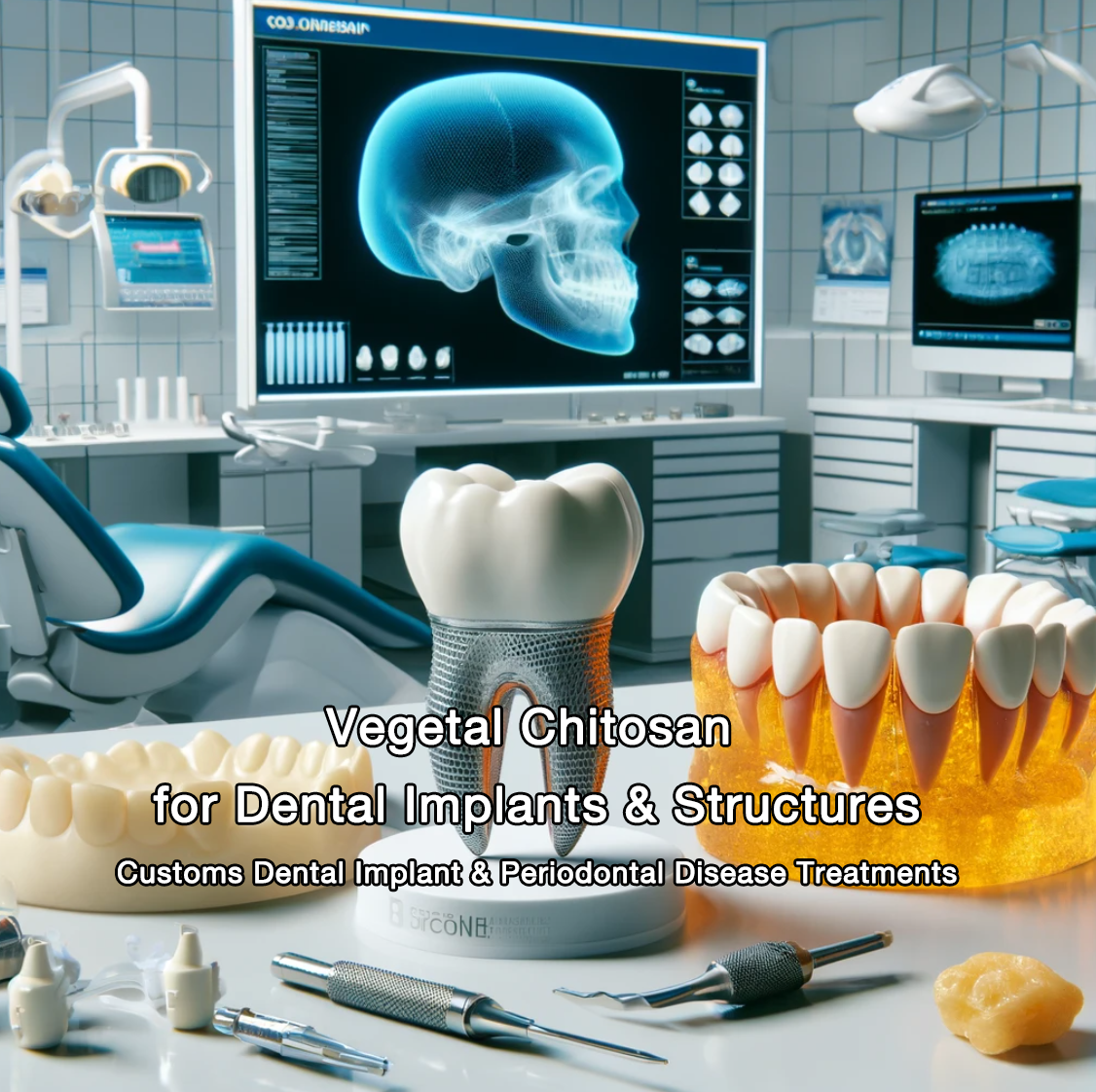 Vegetal chitosan for 3D Printing