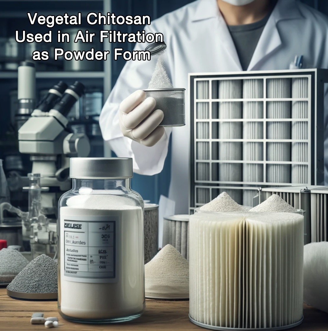 vegetal chitosan for air filtration