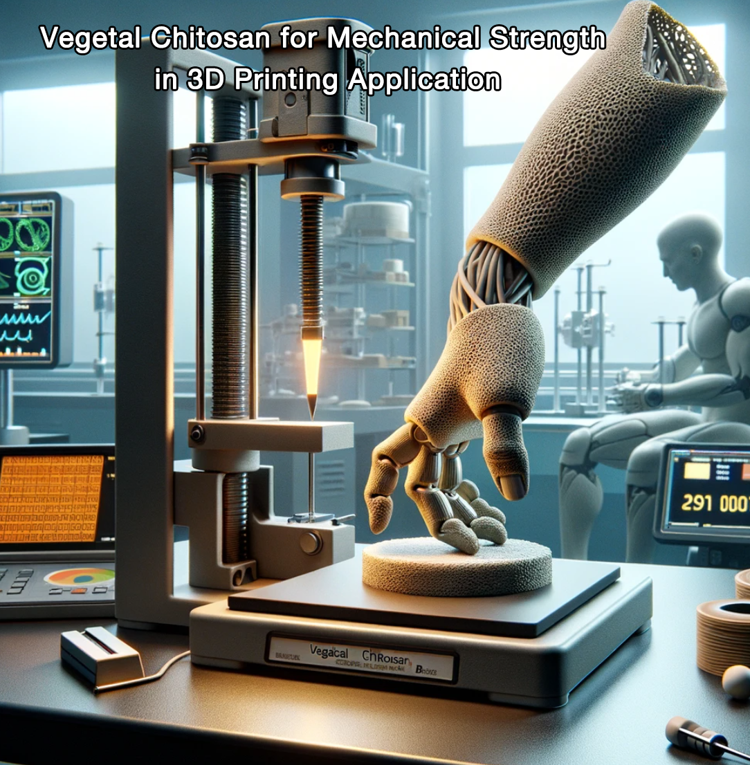 Vegetal chitosan for 3D Printing