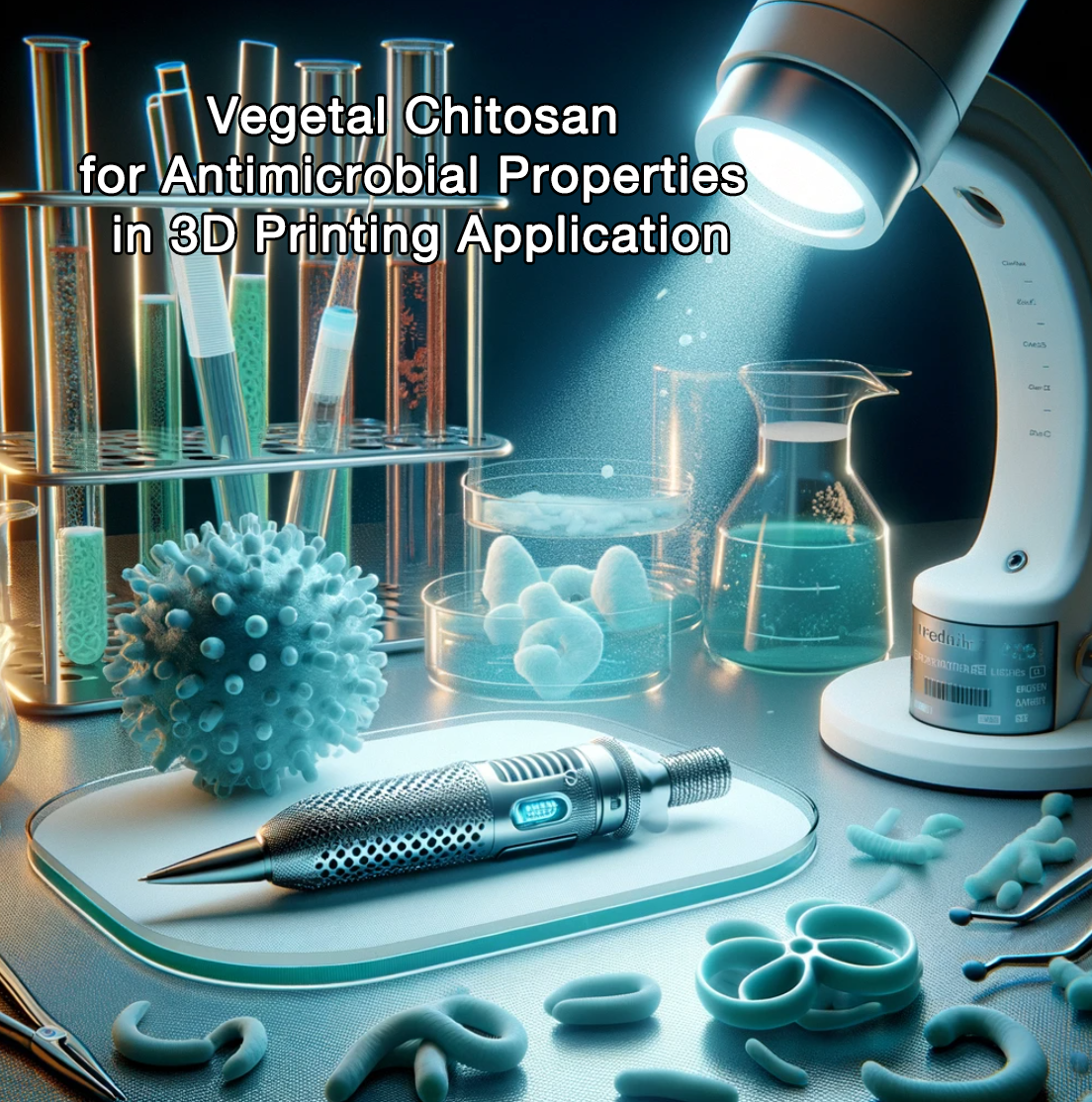 Vegetal chitosan for 3D Printing